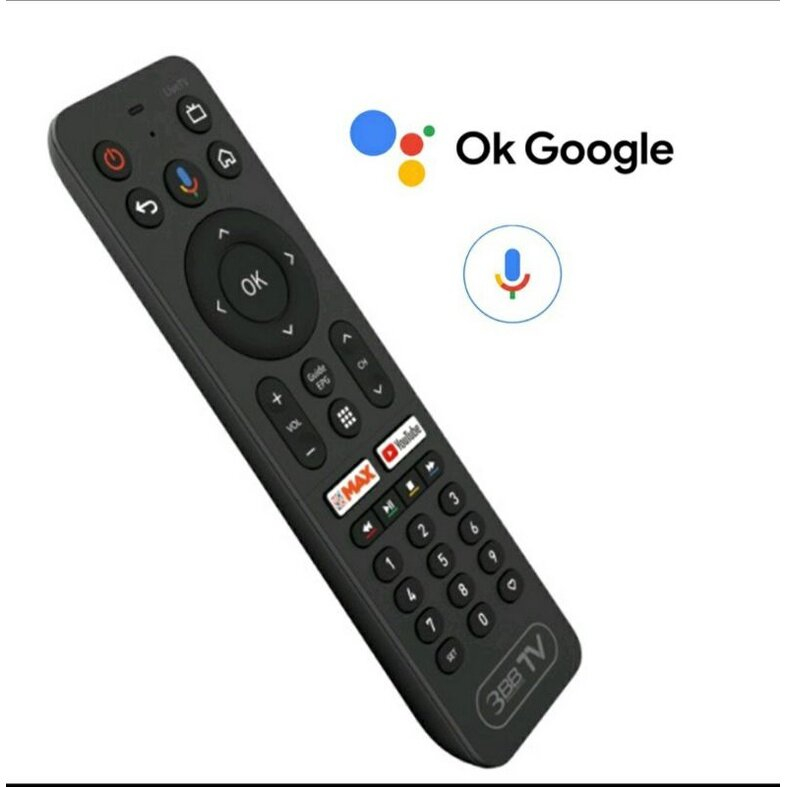 3BB GIGA TV Remote รีโมตกล่อง 3ฺฺbb tv ของแท้ 100% สั่งงานด้วยเสียงได้ ...