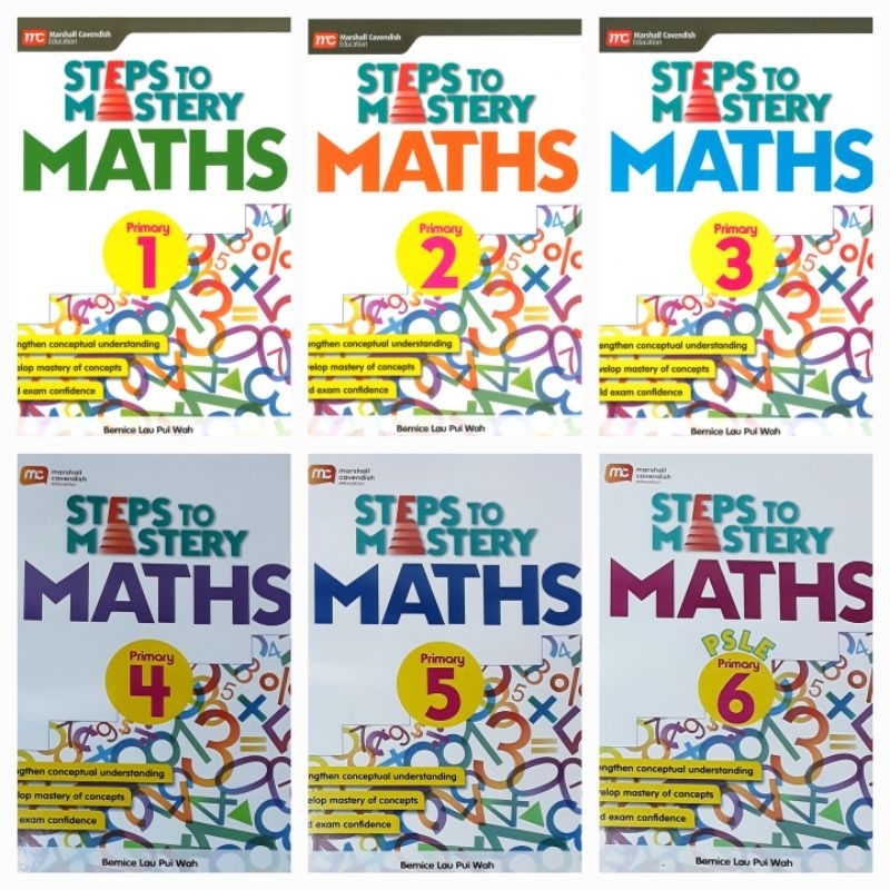 Steps To Mastery Maths for Primary1-6 #โจทย์ข้อสอบวิชาคณิตศาสตร์ชั้น ...