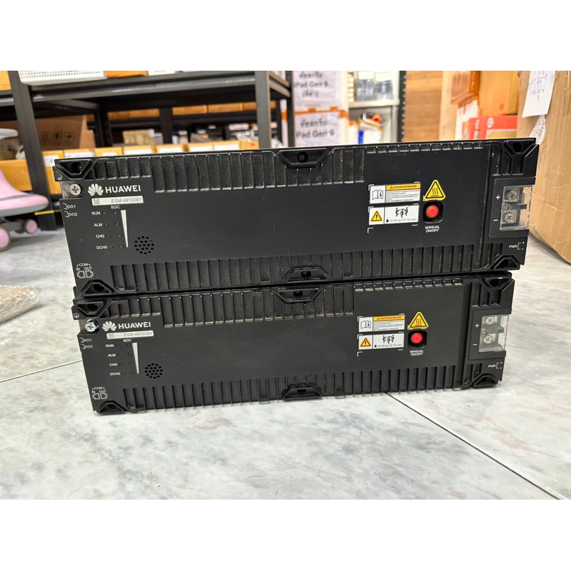 Huawei ESM-48100B1 แบตเตอรี่ 48v. 100a. ของดีย์ BMS ออกแบบดีมาก ปี 2022 ...