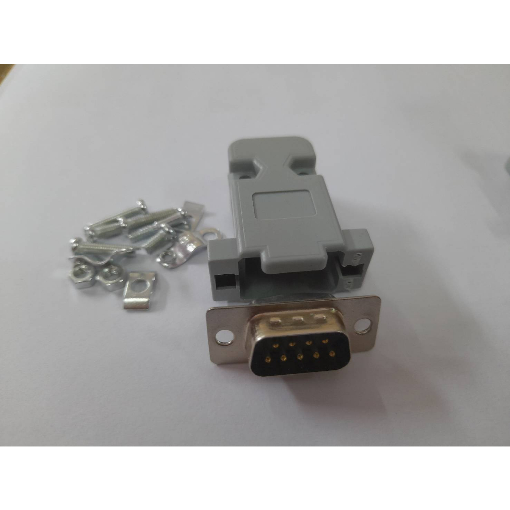 ชุดหัวประกอบ DB-9 DB9 RS232 Male Female Connector with socket D-Sub 9 pin PCB Connector | Shopee ...