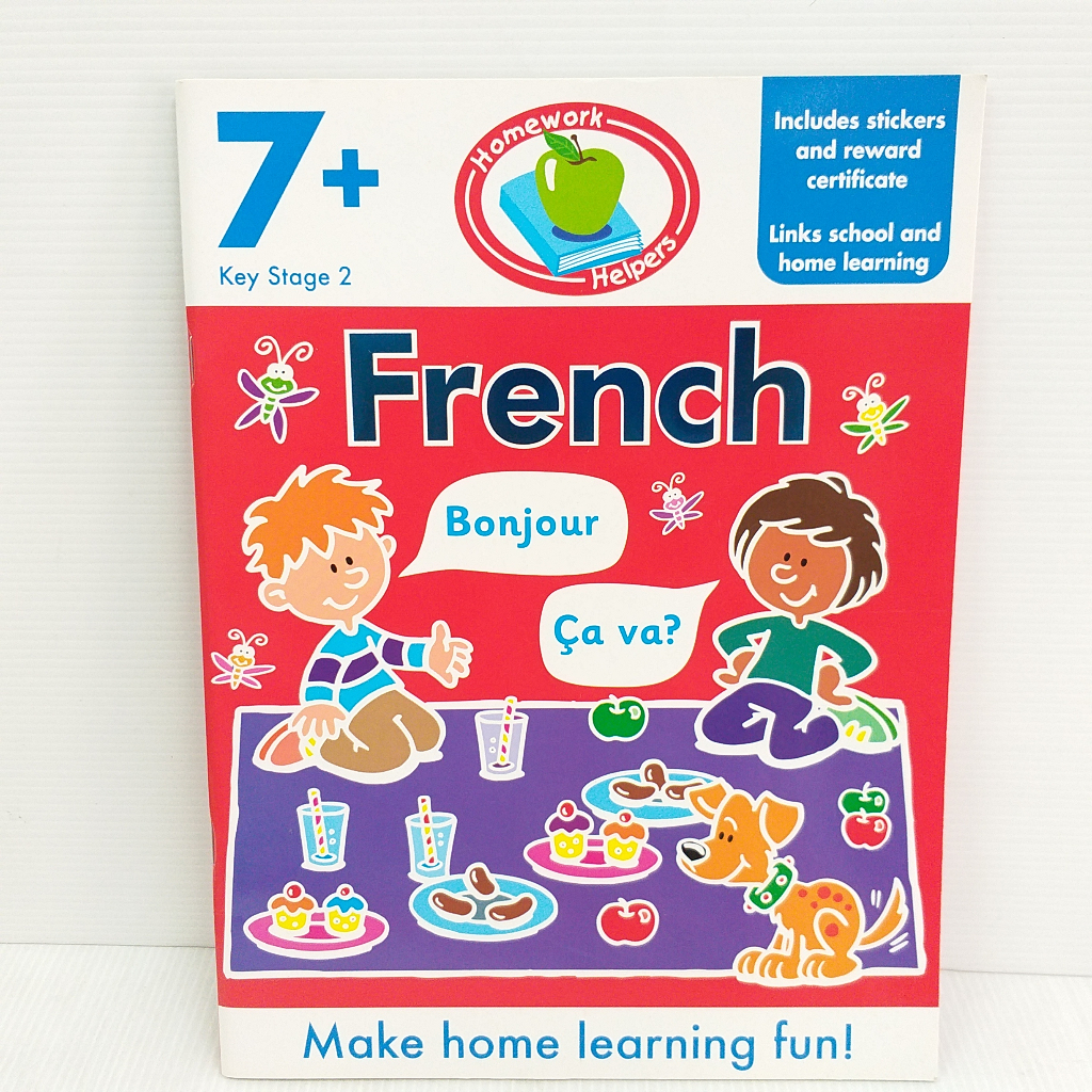 French Book Key Stage 2 หนังสือภาษาฝรั่งเศส แบบฝึกหัด มือสอง Activity ...