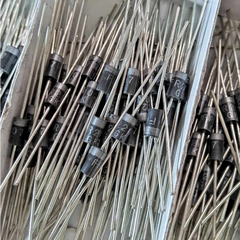 20ตัว FR207 ไดโอดฟาสต์ 500ns 1000V 2.0 AMP FAST RECOVERY RECTIFIERS ...