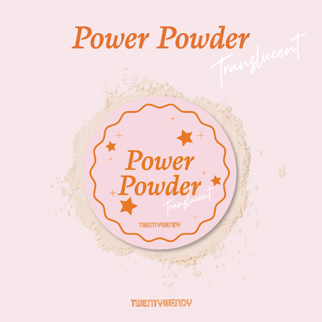 TWENTYWENDY | Power Powder Translucent แป้งโปร่งเเสง คุมมันเบลอผิว ไม่ ...