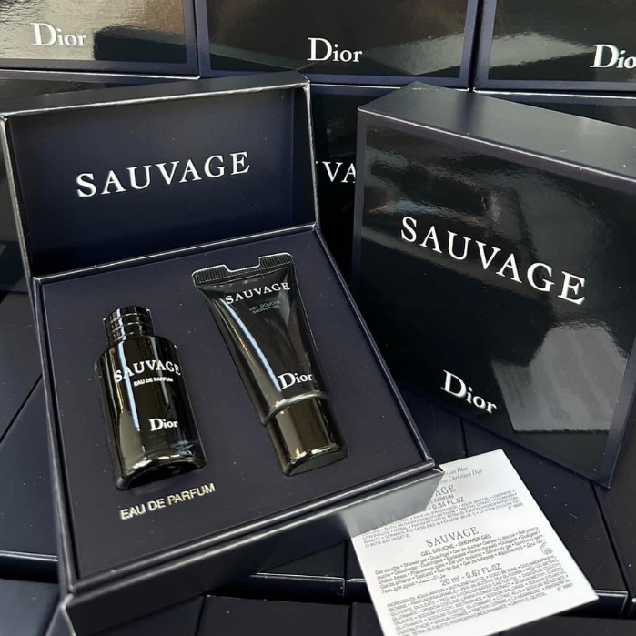 Dior Sauvage EDP Mini Gift Set น้ำหอม 10มล+เจลอาบน้ำ 20มล. **สอบถามก่อนสั่งซื้อ** | Shopee Thailand