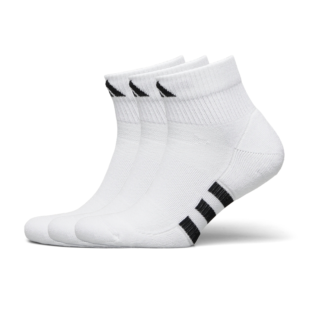 Adidas ถุงเท้า Performance Light Mid-Cut Socks 3 Pairs (2สี) | Shopee ...