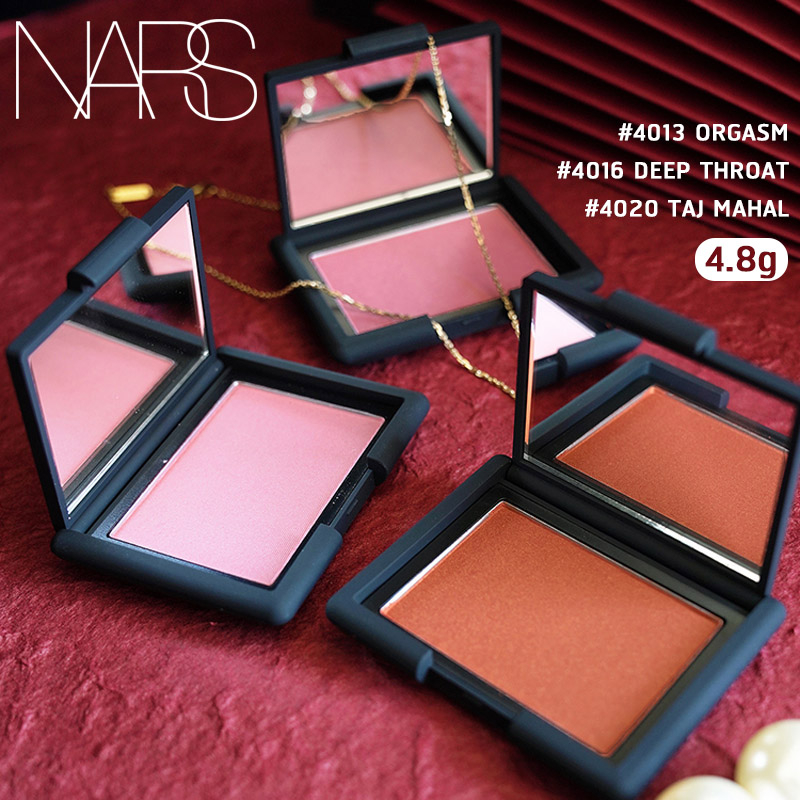 🔥SALE🔥 NARS Blush 4.8g เม็ดสีแน่น ติดทนนาน บลัชออน ปัดแก้ม เครื่องสำอางค์ #4013 Orgasm #4016 ...