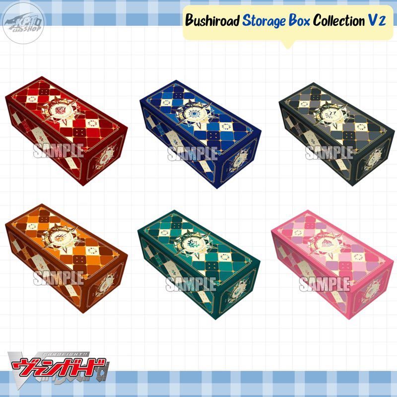 Bushiroad Storage Box Collection V2 - Storage Box Vanguard | Shopee ...