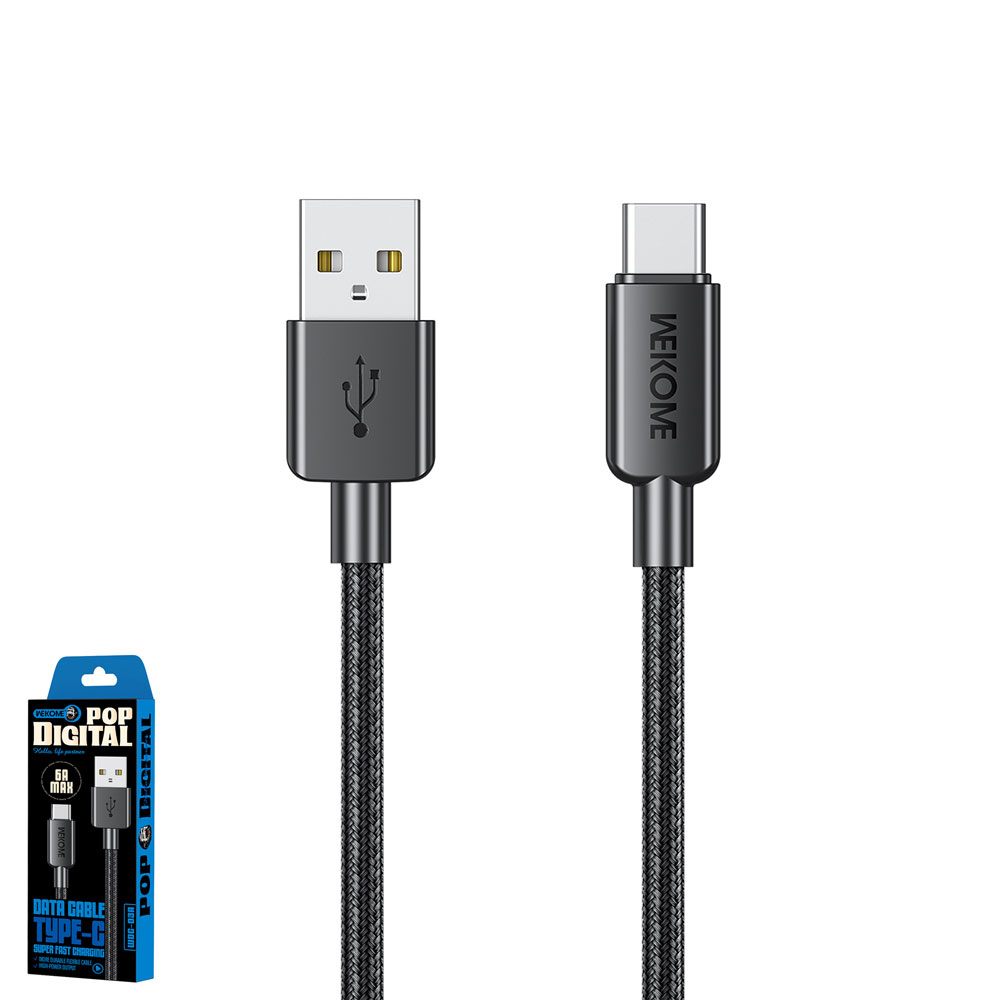 REMAXแท้!!! สายชาร์จ TYPE-C สายถักกลม ชาร์จเร็ว 6A ยาว1M สีดำ WDC-03a ...