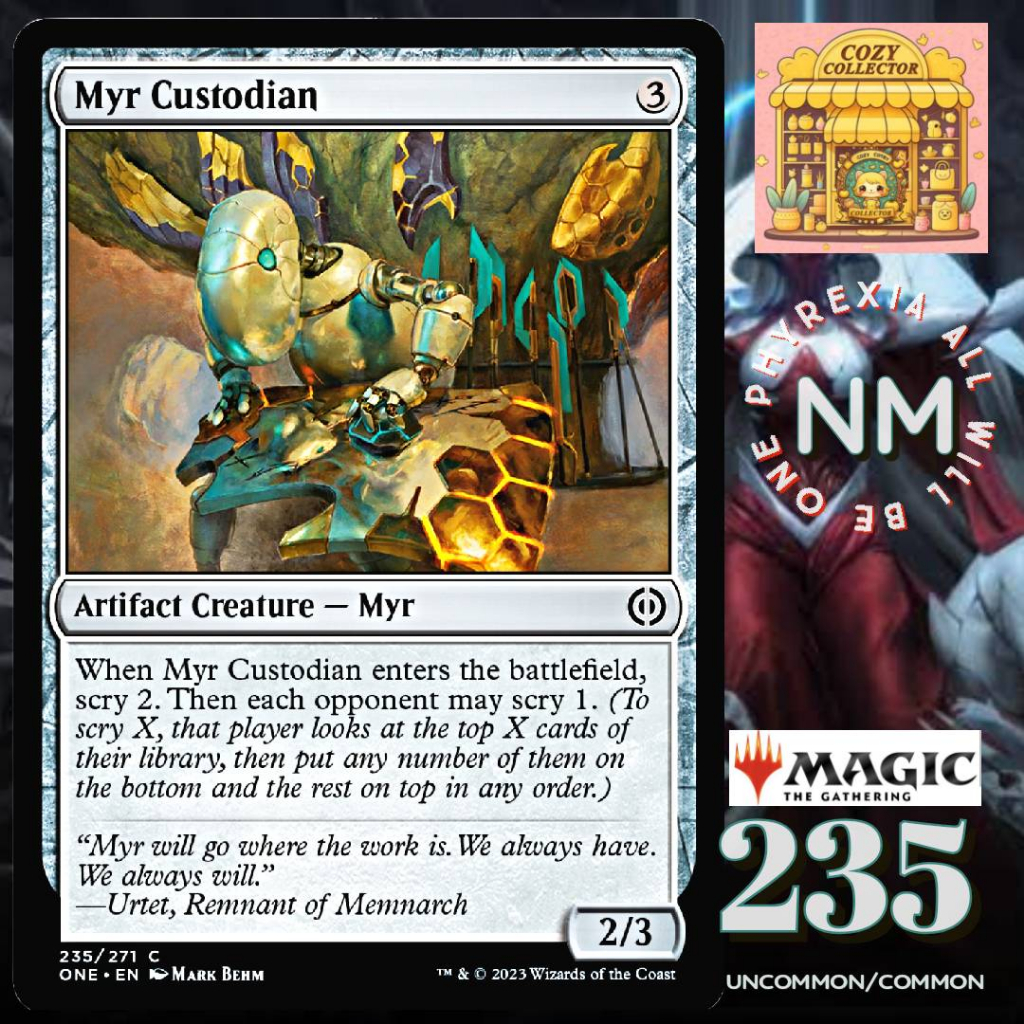 MTG Phyrexia: All Will Be One single แยกใบ C/U ไร้สี Colorless ลำดับ ...