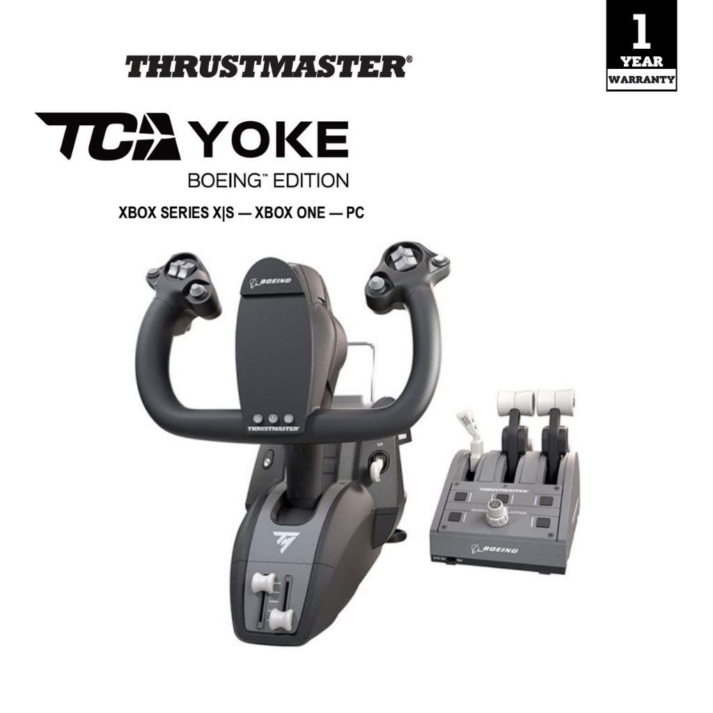 (ลด2,000 โค้ด 2000MALL425) ThrustMaster TCA YOKE PACK BOEING ED รองรับ PC - XBOX (รับประกันศูนย์ ...