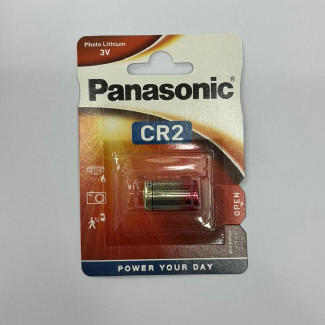 Panasonic CR2/CR123 Lithium 3V แพคยุโรป ของแท้ 1ก้อน | Shopee Thailand