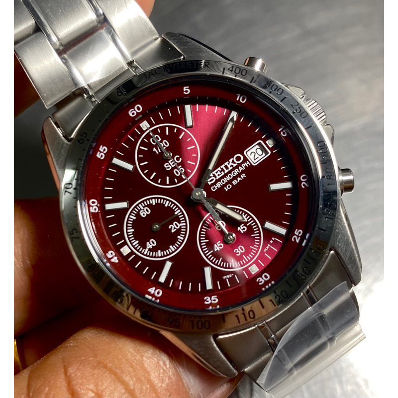 Seiko Spirit Chronograph Limited Model SBTQ045 | Shopee Thailand