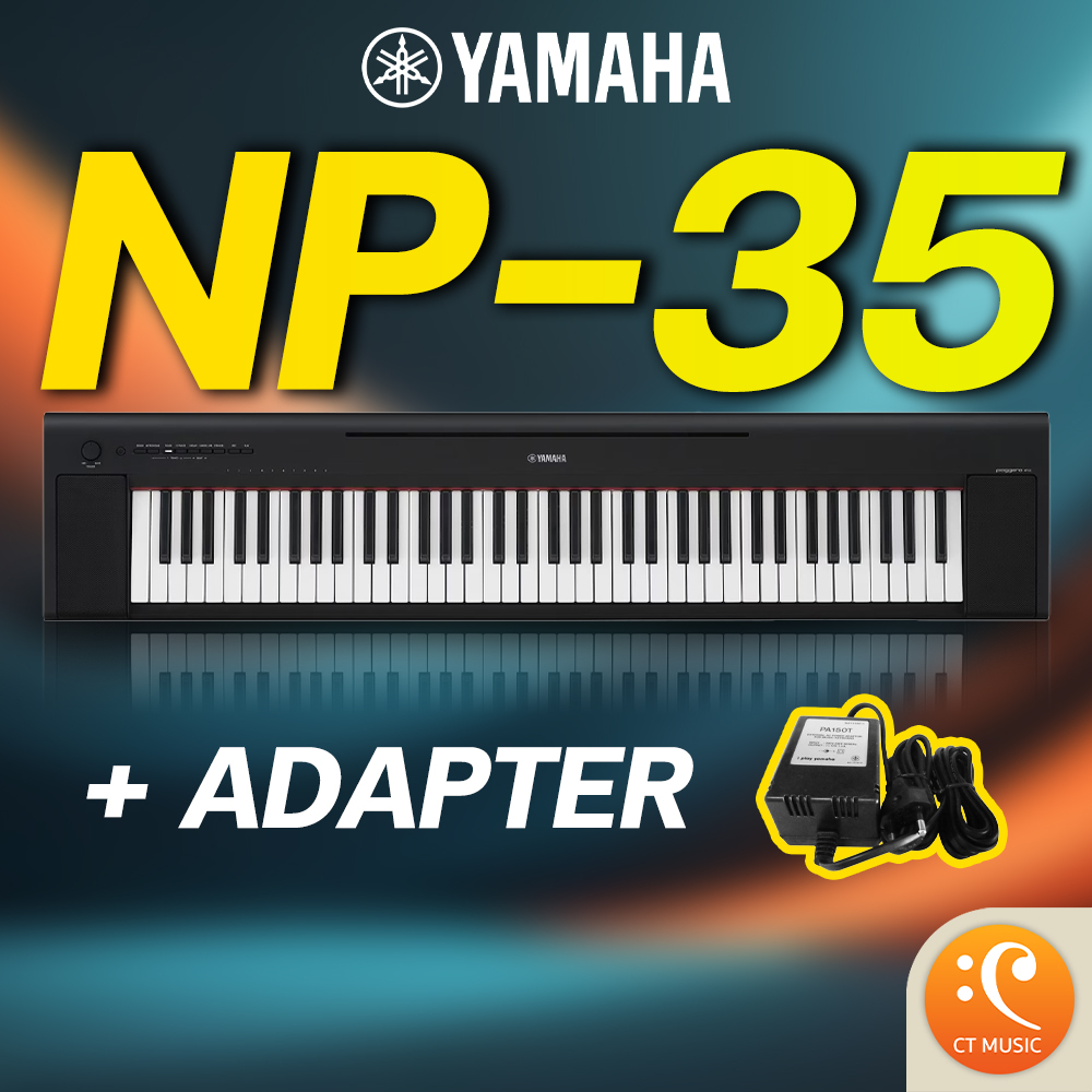 [ใส่โค้ดลด 1000บ.] YAMAHA NP-35 B / NP-32 Portable Keyboard คีย์บอร์ด ...