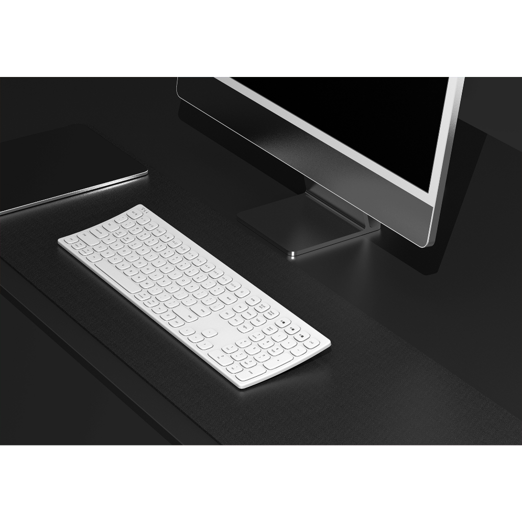 [โค้ดคุ้มลด 20%] ACTTO Curved B605 Full size Keyboard คีย์บอร์ดไร้สาย ...