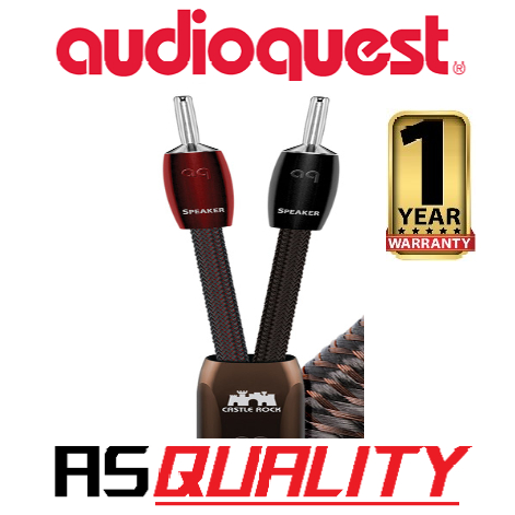 AUDIOQUEST : CASTLEROCK (SINGLE BI WIRE) (8FT) | Shopee Thailand