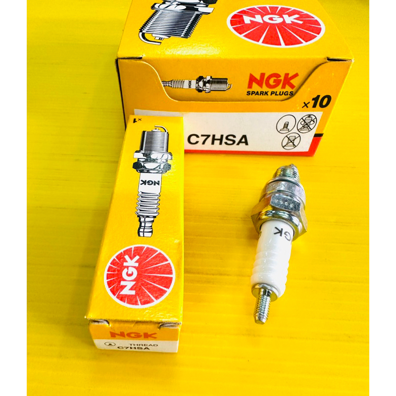 หัวเทียน wave c7hsa ngkแท้100% หัวเทียน c7hsa หัวเทียน dream mio fino ...