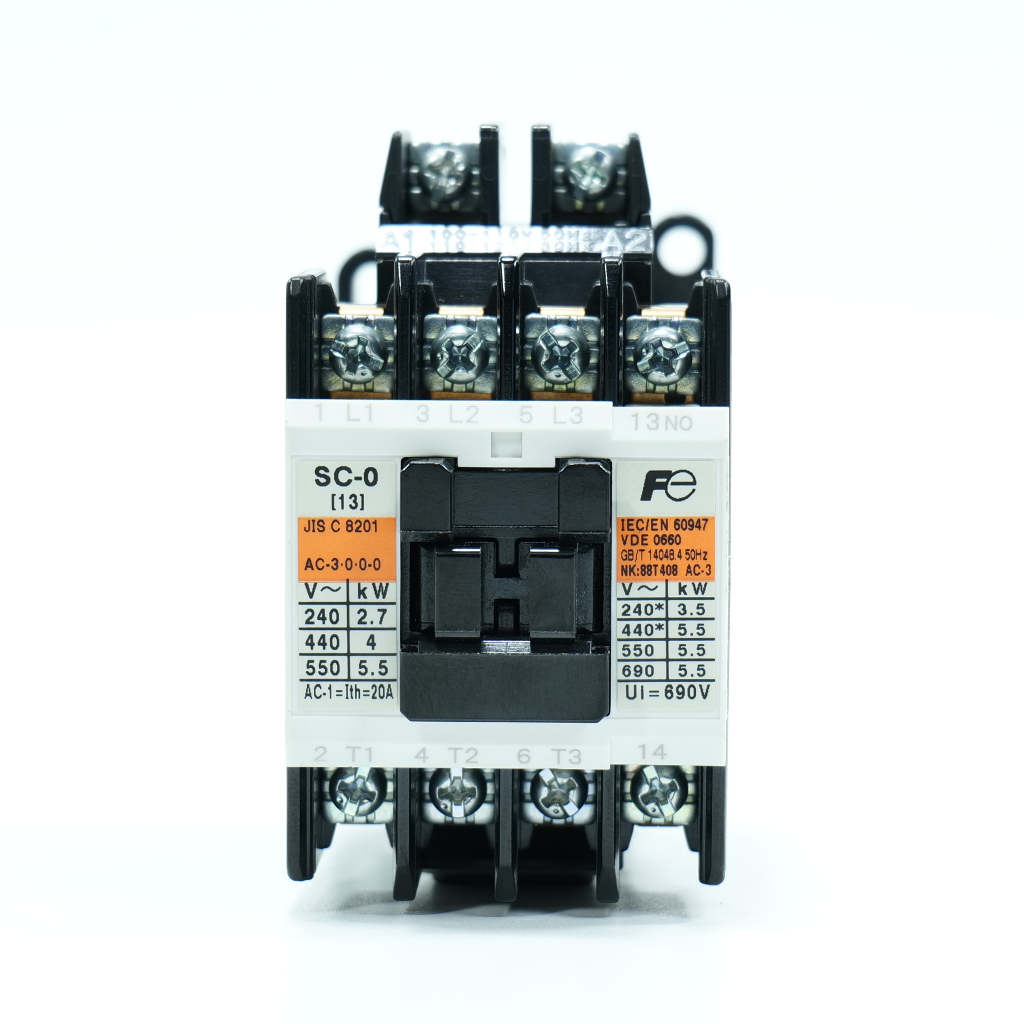 sc-0 FUJI SC-0 Fuji Electric MAGNETIC CONTACTORS Fuji Electric แมกเนติก ...