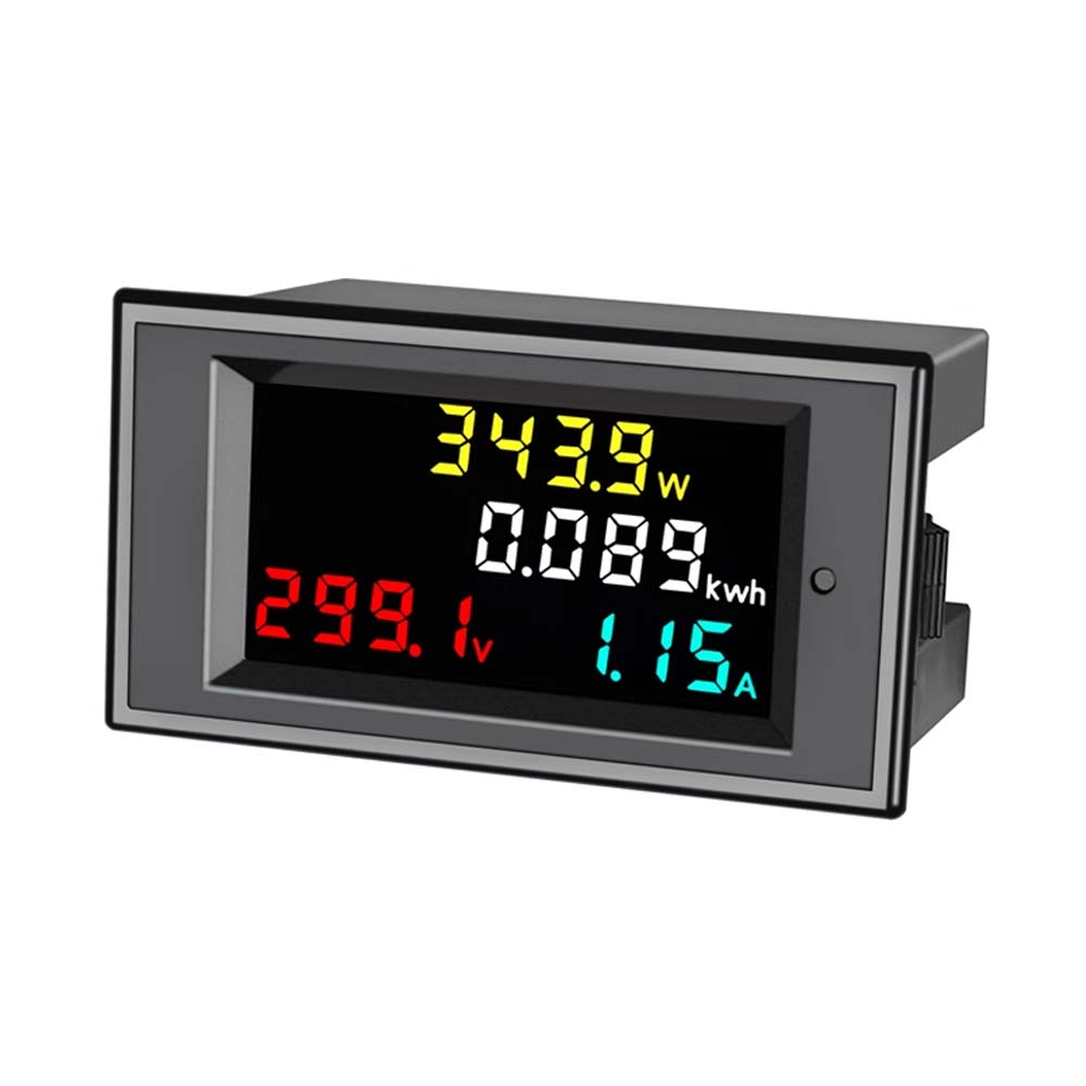 Digital DC High Volt / Amp / Power / Energy Meter 14 - 600V DC สำหรับ ...