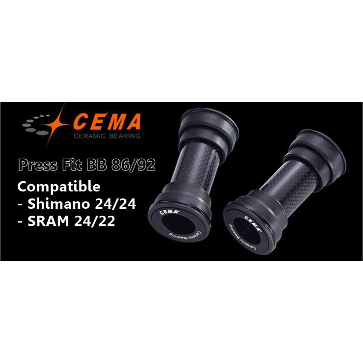 กะโหลก CEMA BB86-PF86-BB92 Platic cups - W86.5/92 x OD41 - Shimano / Sram GXP | Shopee Thailand
