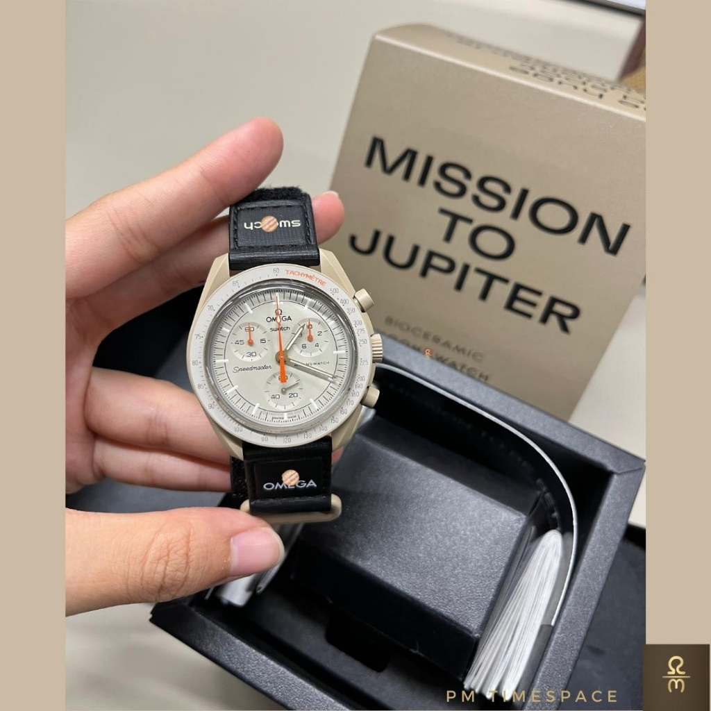 Omega x swatch รุ่นMission to Jupiter แท้100% แถมฟรีฟิล์มกันรอยfocus ...