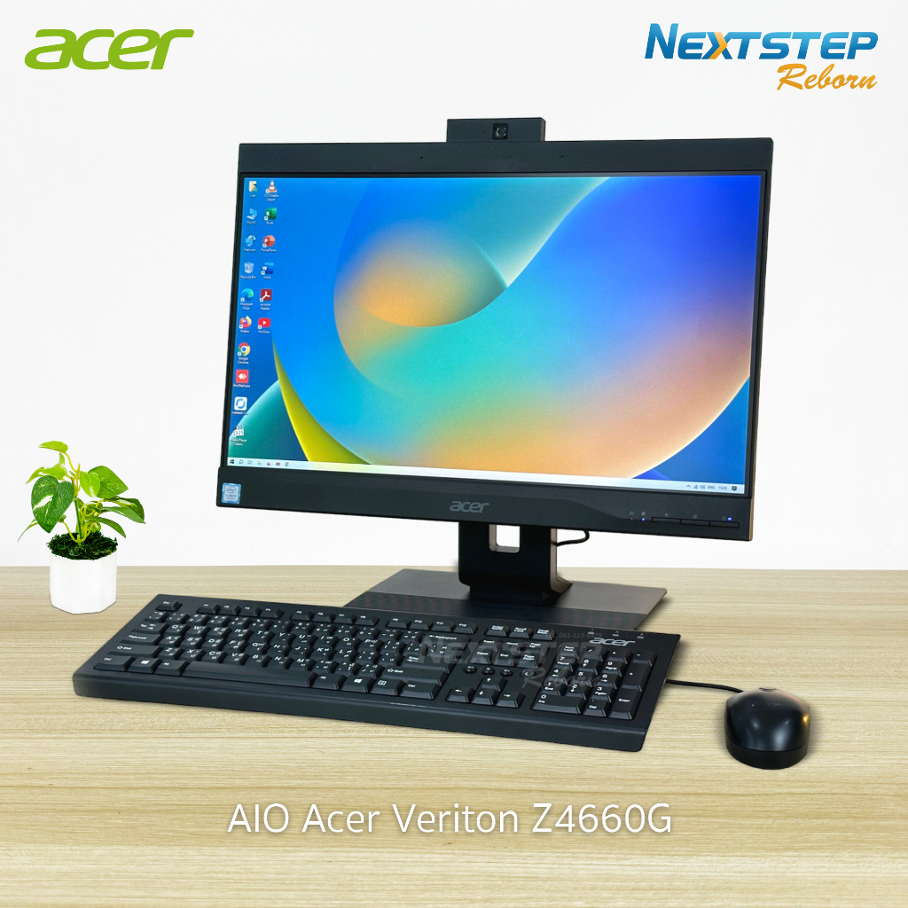 ออลอินวัน Acer Z4660G Core i5 gen9 Ram 8G SSD128G จอ 21.5 FHD, IPS คอม ...
