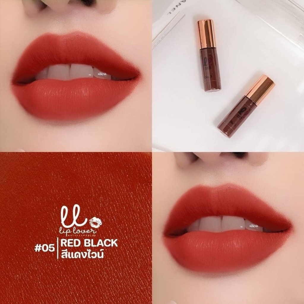 Lip Lover ลิปเลิฟเวอร์ ลิปจิ๋ว 59 บาท มีให้เลือก 10 เฉดสี | Shopee Thailand