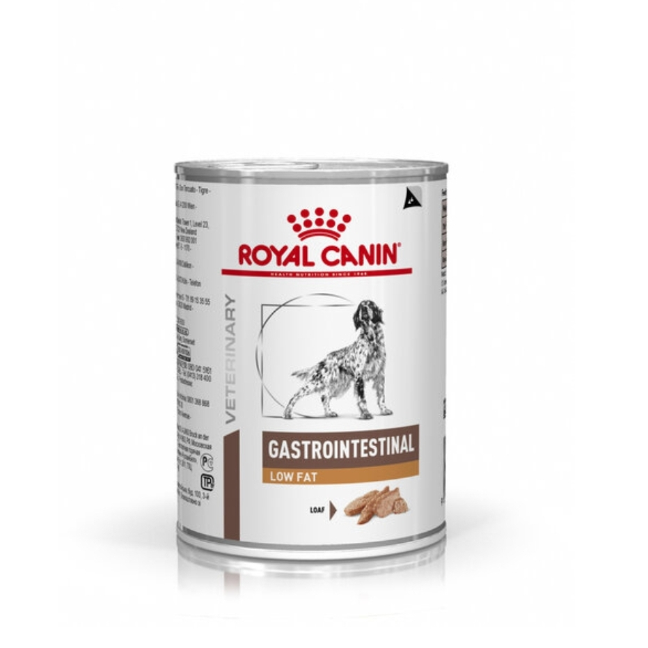 Royal canin Low fat 410 กรัม จำนวน 12 กระป๋อง อาหารเปียกสำหรับสุนัขโรค ...