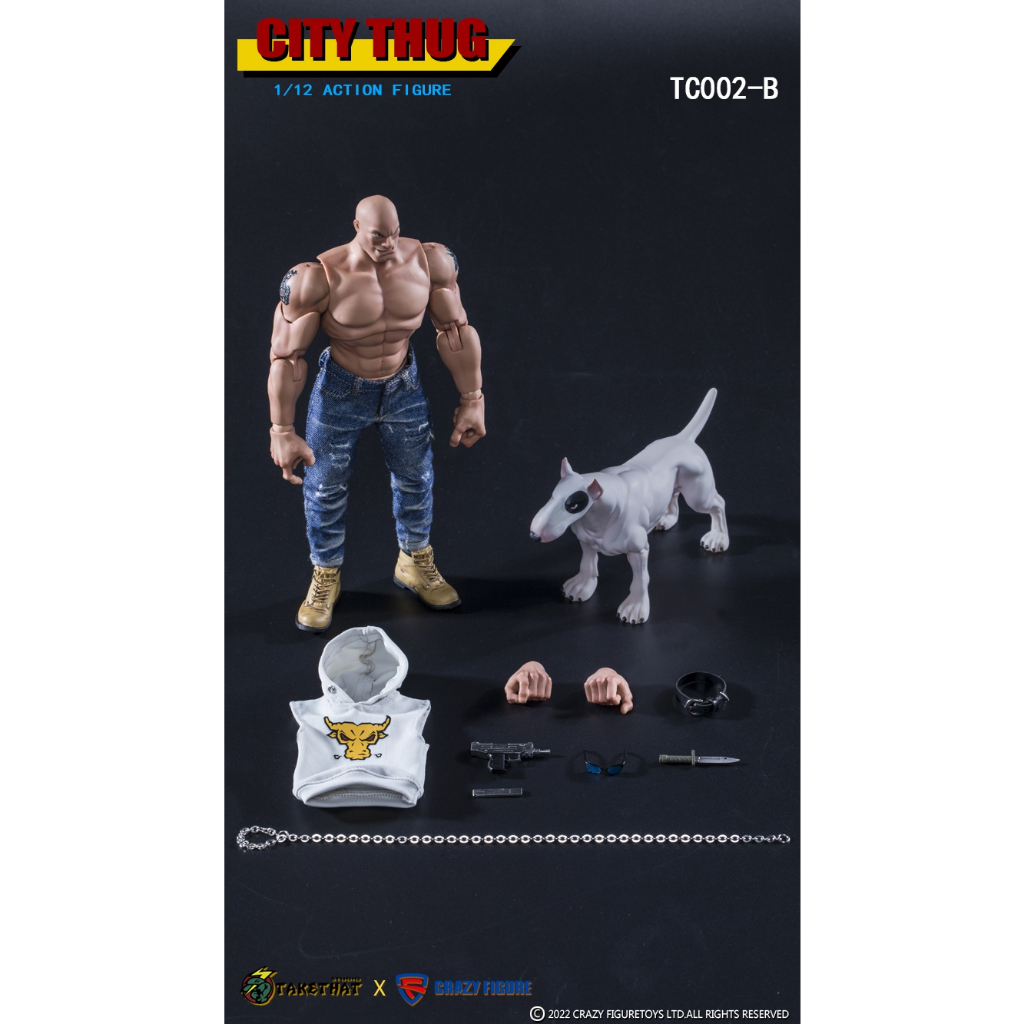 TAKETHAT X CRAZY FIGURE 1/12 : CITY THUG Action Figure มีให้เลือก3แบบ ...