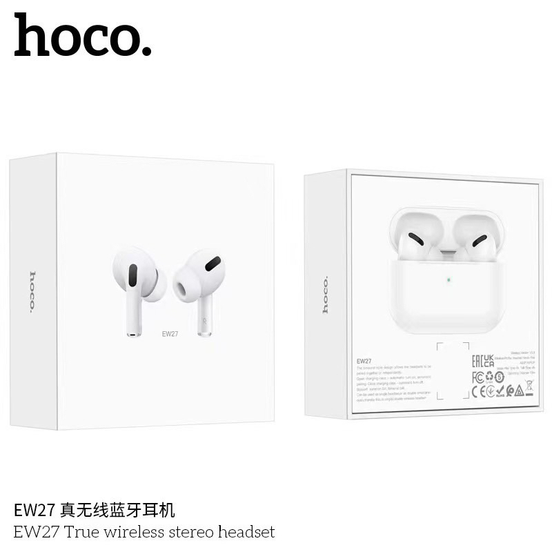 Hoco EW27 หูฟัง หูฟัง บลูทูธ หูฟัง ไร้สายมาใหม่ล่าสุด!! | Shopee Thailand