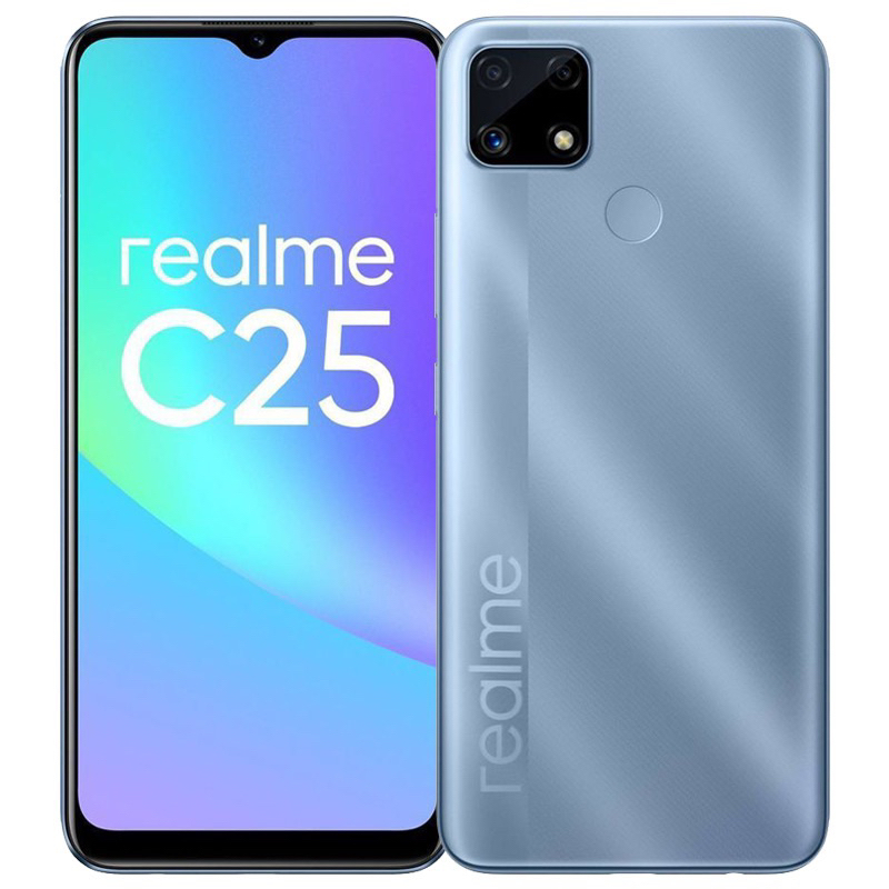 [เครื่องศูนย์ราคาถูก] Realme C25 แรม4/รอม64 สภาพสวยพร้อมกล่อง+อุปกรณ์ ...