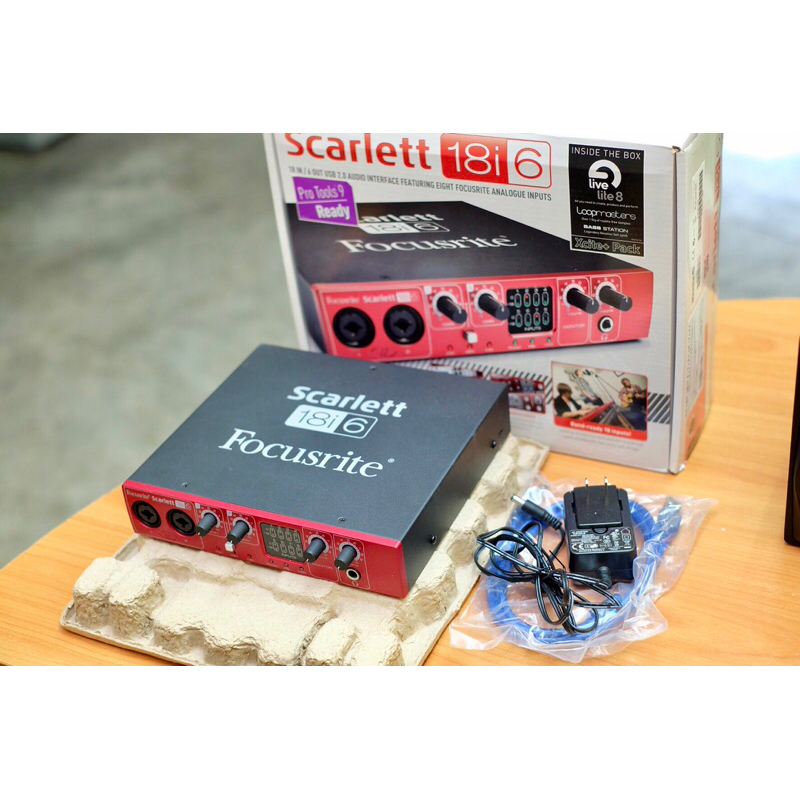 Focusrite Scarlett 18i6 Audio interface | Shopee Thailand