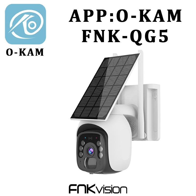 FNKvision โซล่าเซลล์ 4G กล้องวงจรปิด FHD5MP FULL Color Solar Wireless ...
