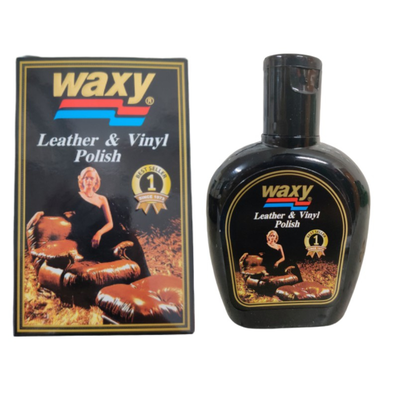 ของแท้ !! Waxy (แว๊กซี่) น้ำยาบำรุงรักษาเครื่องหนัง และภายในรถยนต์ ขนาด ...