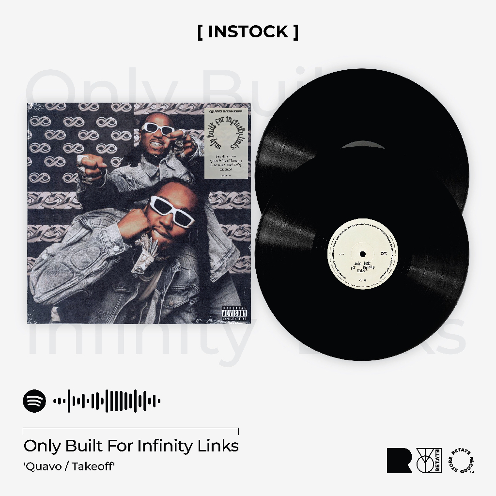 แผ่นเสียง Quavo / Takeoff - Only Built For Infinity Links | Shopee Thailand