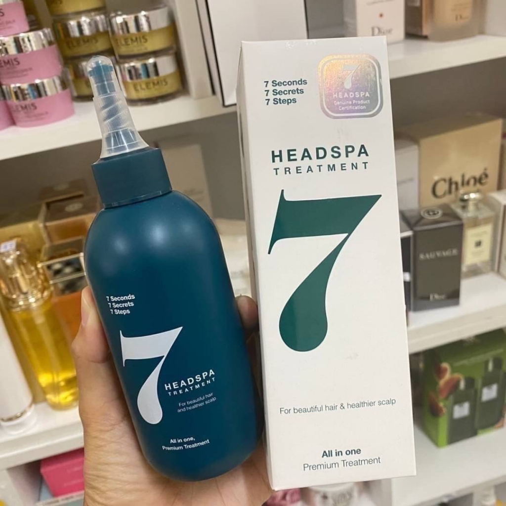 Headspa 7 All in one Premium Treatment Parannunn Black Hair Pack 200 ml ...