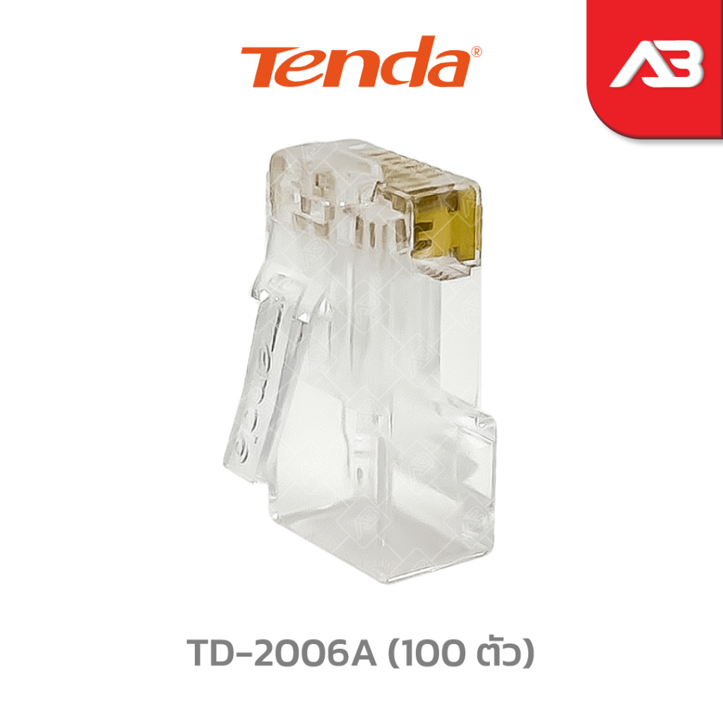 TENDA หัว RJ45 CAT6 รุ่น TD-2006A (100 ตัว) | Shopee Thailand
