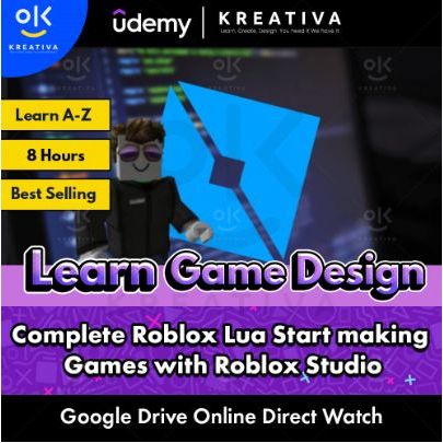 Learn Game Design | Roblox - Video Course - Complete Roblox Lua Start ...