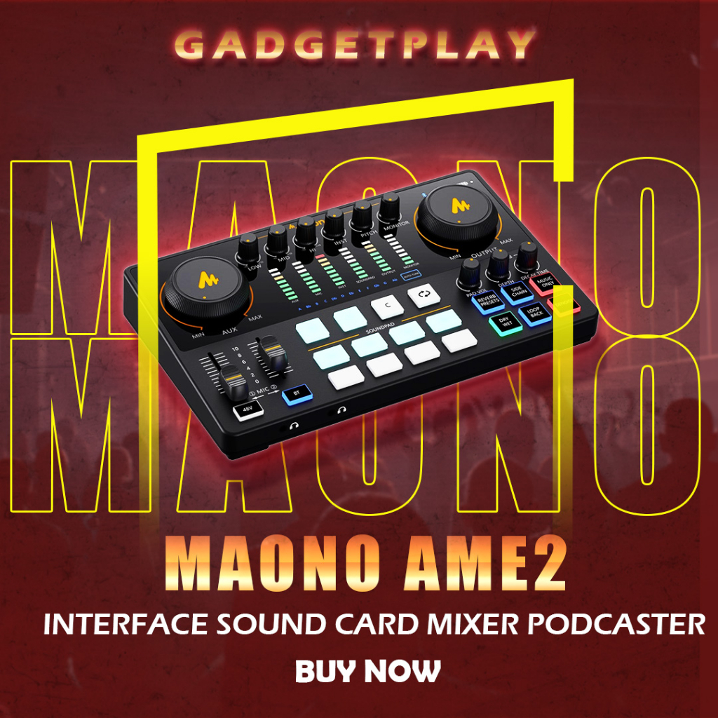 [กรุงเทพฯ ด่วน 1 ชั่วโมง] Maono AME2 Maonocaster Studio Audio Interface ...