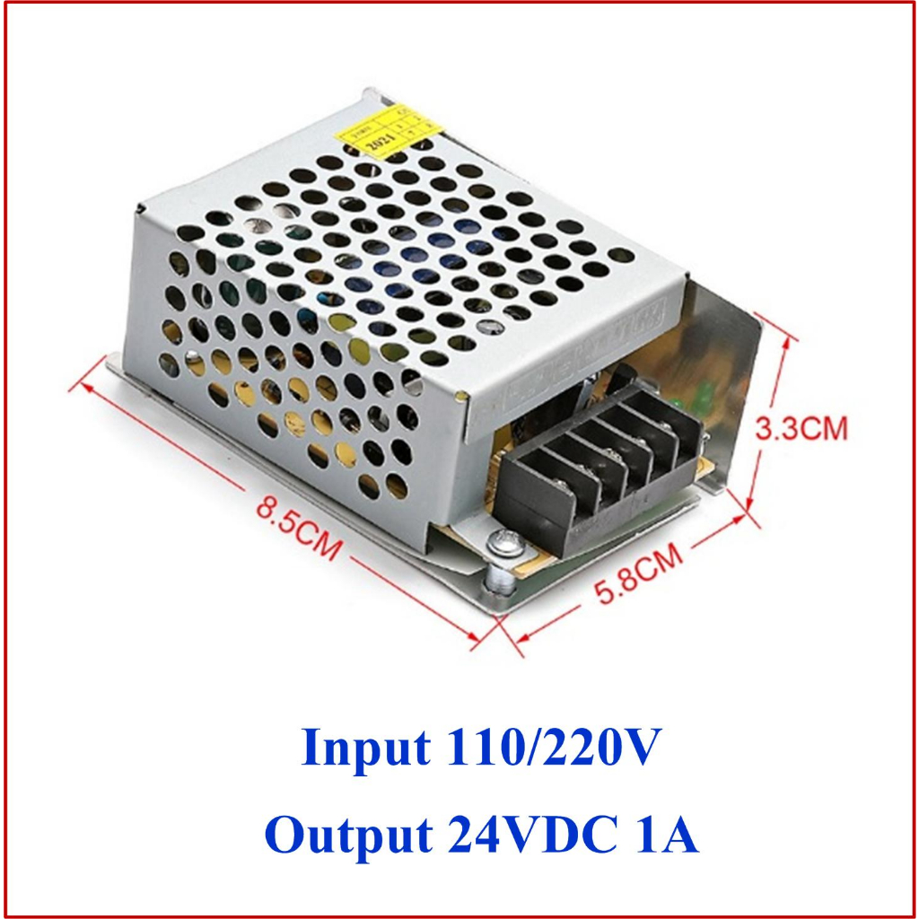 Switching Power Supply 5V, 12V, 24V สวิตชิ่งเพาเวอร์ซัพพลาย Output 5Vdc, 12Vdc, 24Vdc | Shopee ...