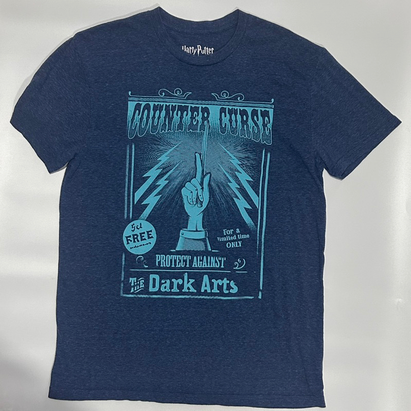 เสื้อแฮรี่ พอตเตอร์ มือสอง Counter Curse Protect Against The Dark Arts ...