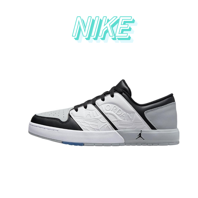 NIKE Jordan Nu Retro 1 Low รองเท้าผ้าใบสวมต่ำระบายอากาศทนต่อการสึกหรอสี ...