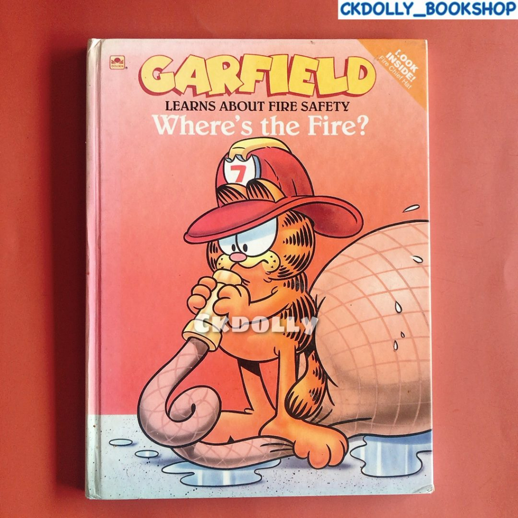 หนังสือเด็ก : Garfield Learns About Fire Safety: Where's the Fire? สนพ. ...