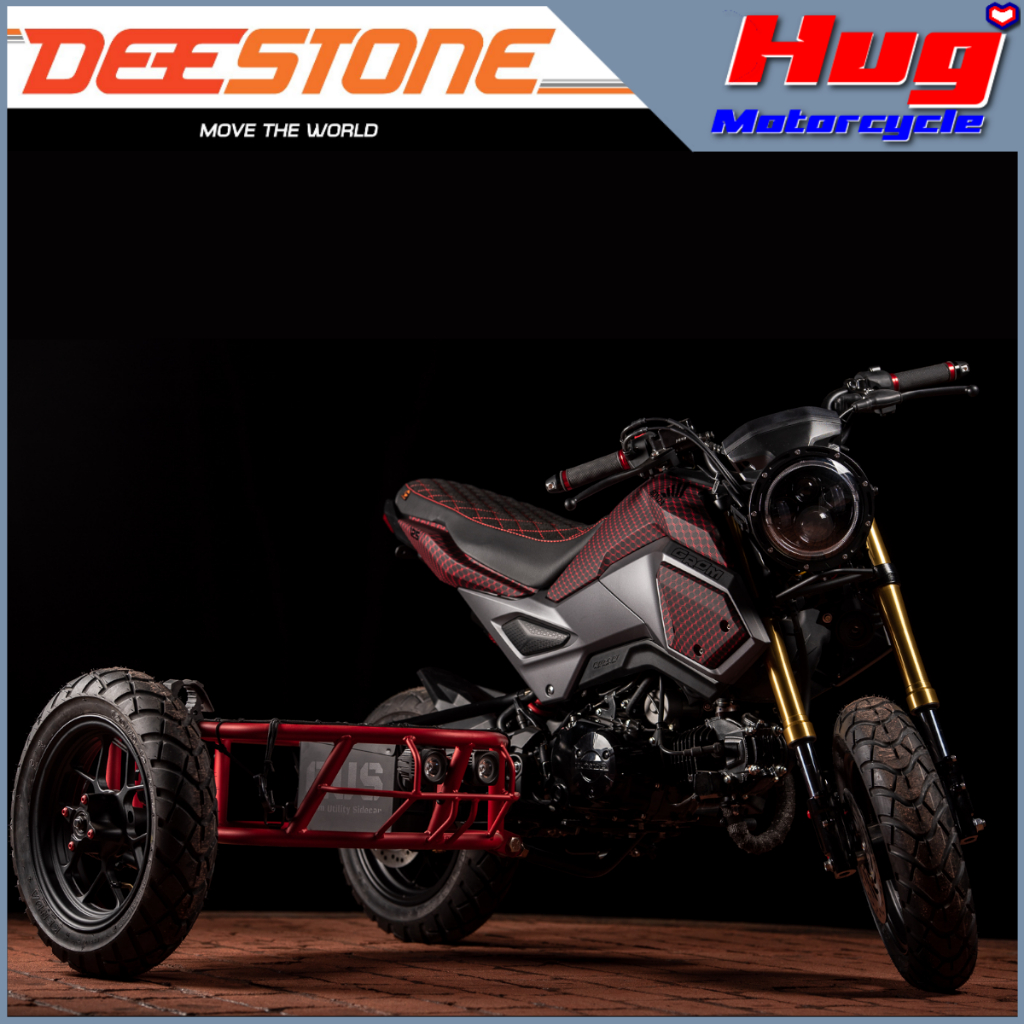 ยางนอก รถมอเตอร์ไซค์ ดีสโตน DEESTONE D809 ลายหลังเต่า ขอบ10",12" ยางเรเดียล Tubeless TL | Shopee ...