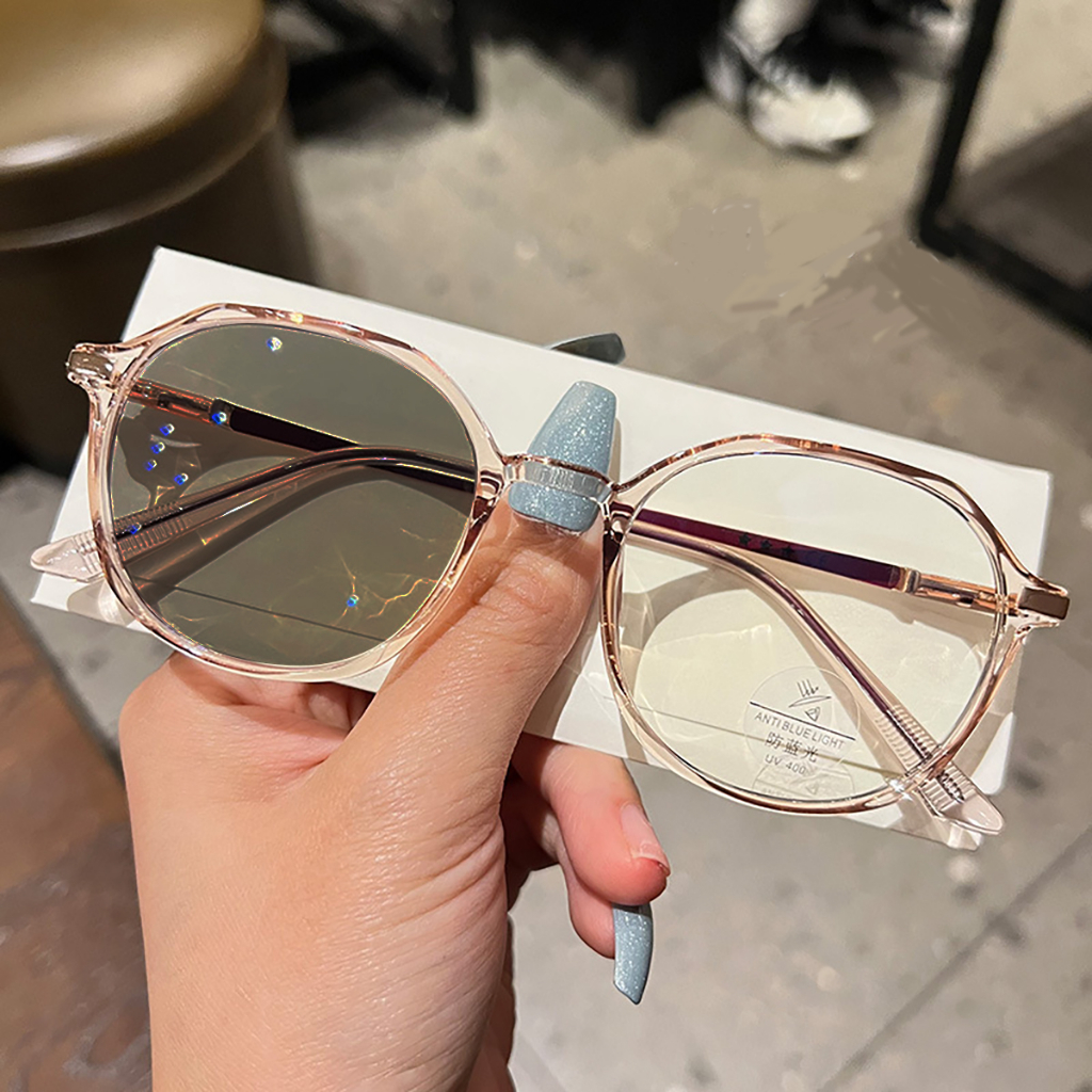 แว่นตาปรับแสง รุ่น Auto3 Photochromic blue filter เลนส์เปลี่ยนสีได้ ...