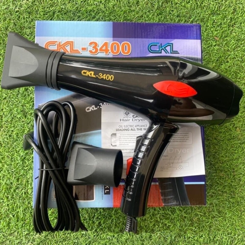 💥SALE ไดร์เป่าผมรุ่น CKL3400,3400,แท้ 100% 2000w ปรับระดับความร้อน-แรงลม | Shopee Thailand