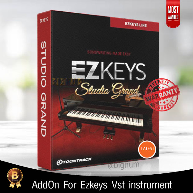 EZKEYS STUDIO GRAND addon VST Software Full | windows/Mac | Shopee Thailand