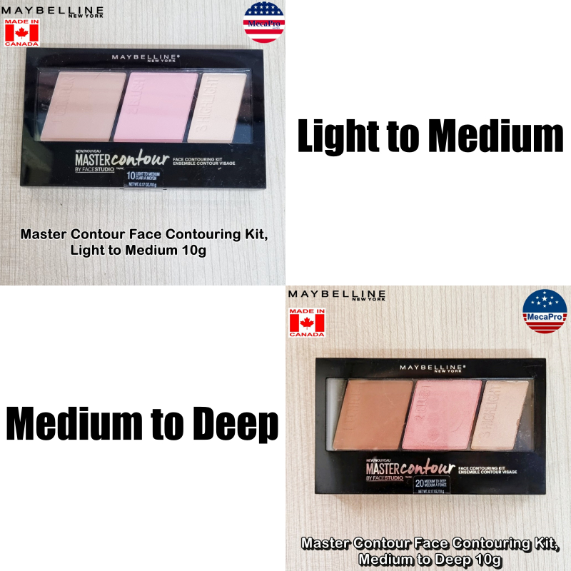 Maybelline® Master Contour Face Contouring Kit 10g เมย์เบลลีน พาเลทคอน ...