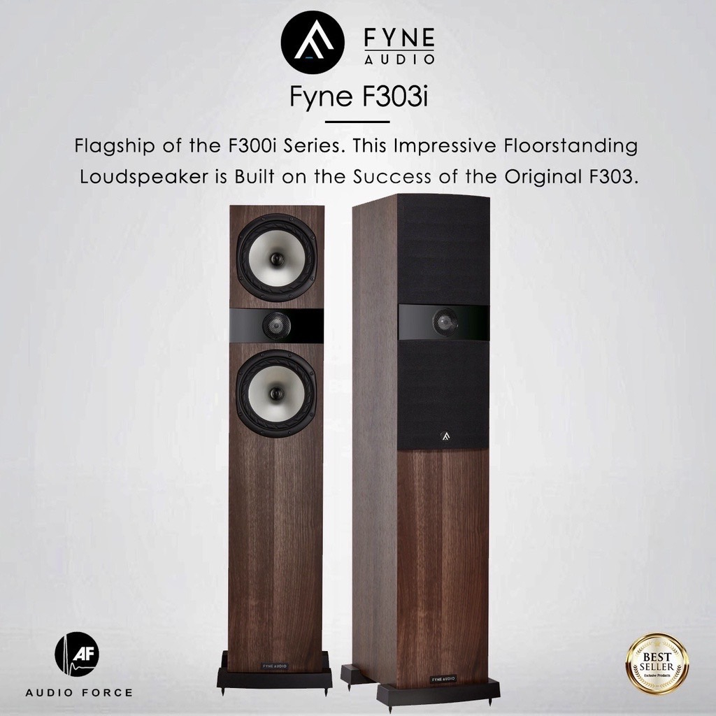 Fyne Audio F303i "ดีกว่ารุ่นเก่า เป็นเท่าตัว": Flagship Of The F300i Series | Shopee Thailand