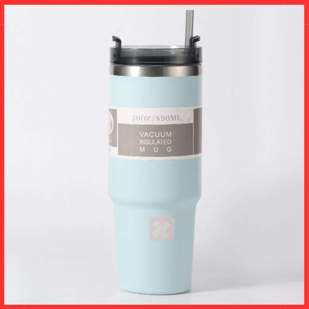 แก้วเยติเก็บความเย็น 30.OZ/890ML. แก้วน้ำเก็บความเย็นพร้อมหลอด | Shopee Thailand