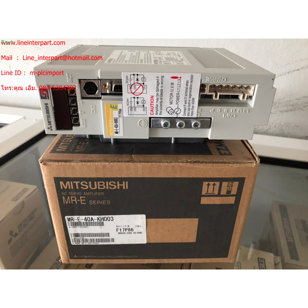 MR-E-40A-KH003 AC, SERVO, DRIVES, MITSUBISHI ราคารวมVat มีสต๊อกในไทย | Shopee Thailand